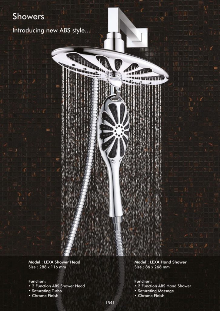 Colston - Matrix 3D Concept - Shower Buy Online on Lifetime Bath & Kitchen