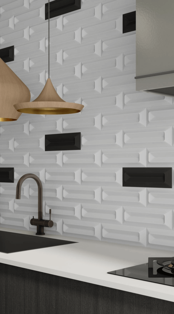 Curve - 3D Tiles Buy Online on Lifetime Bath & Kitchen