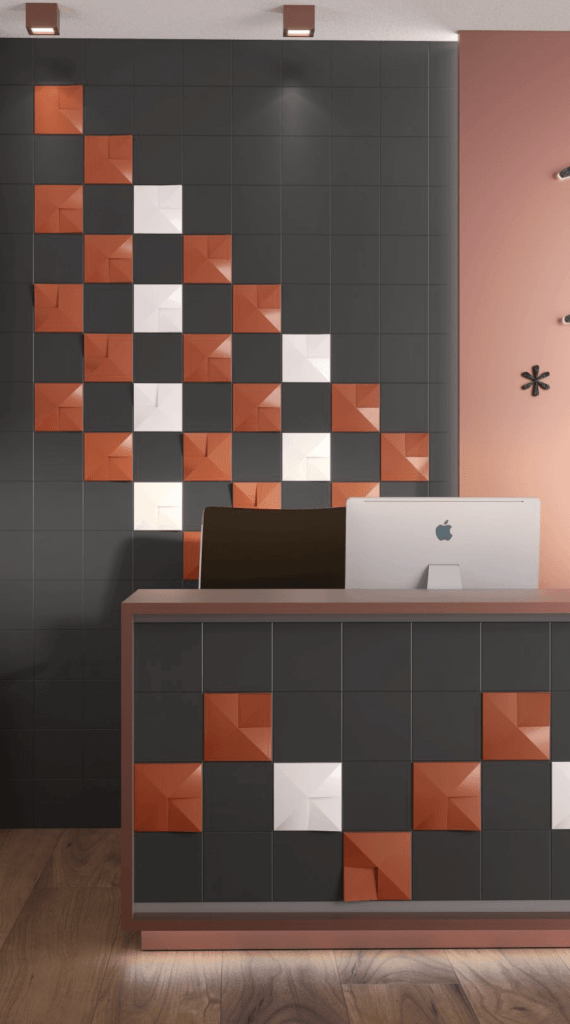 Rhombus - 3D Tiles Buy Online on Lifetime Bath & Kitchen